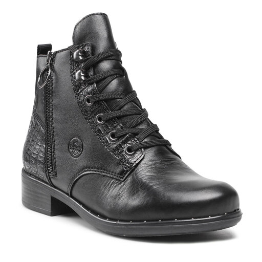 Botine Rieker 77814-00 Negru | epantofi.ro