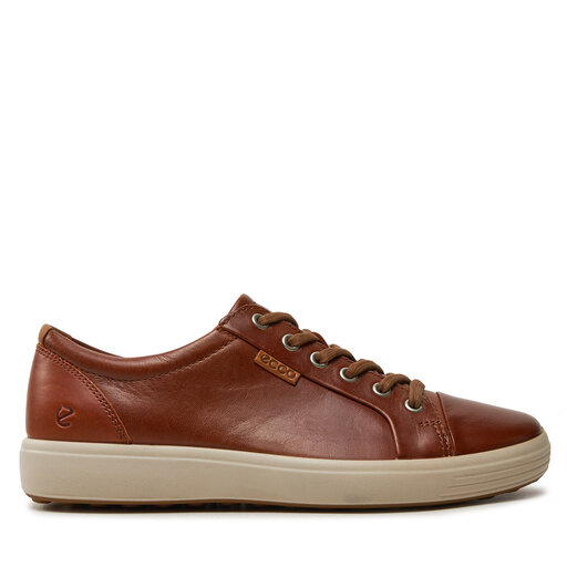 Sneakersy ECCO Soft 7 M 43000401053 Brązowy | eobuwie.com.pl