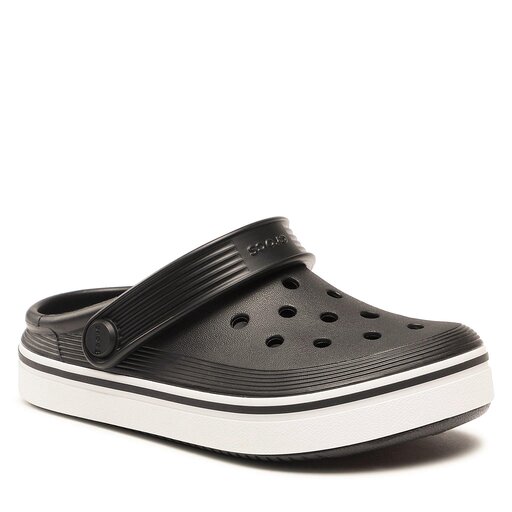 Klapki Crocs Crocs Crocband Clean Clog 208477 Black 001 | eobuwie.com.pl
