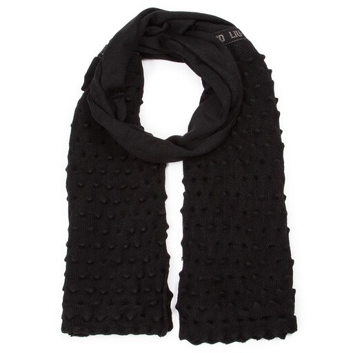 Шал Liu Jo Sciarpa Maglia Goffr 269046 M0300 Черен | obuvki.bg