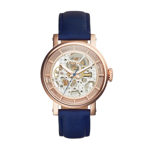 Часовник Fossil Original Boyfriend ME3086 Blue/Rose Gold | obuvki.bg