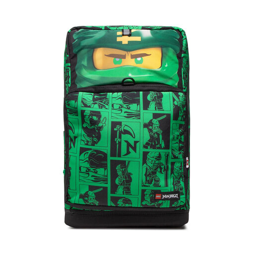 Zaino LEGO Maxi Plus School Bag 20214-2201 Verde | escarpe.it