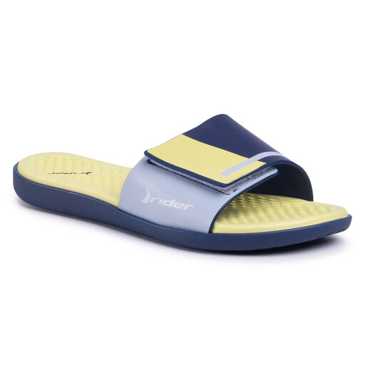 Șlapi Rider Pool Fem 82569 Blue/Yellow 20688 | epantofi.ro