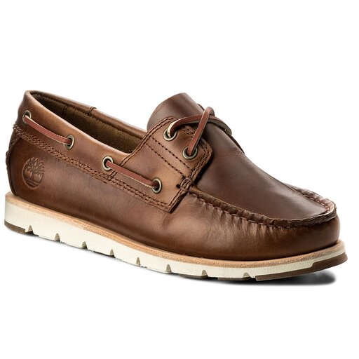 Mocassini Timberland Camden Falls Fg Boat A1MWJ Marrone | escarpe.it