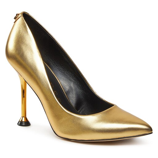 Szpilki Guess Tracker FLPTRK LEM08 GOLD | eobuwie.com.pl