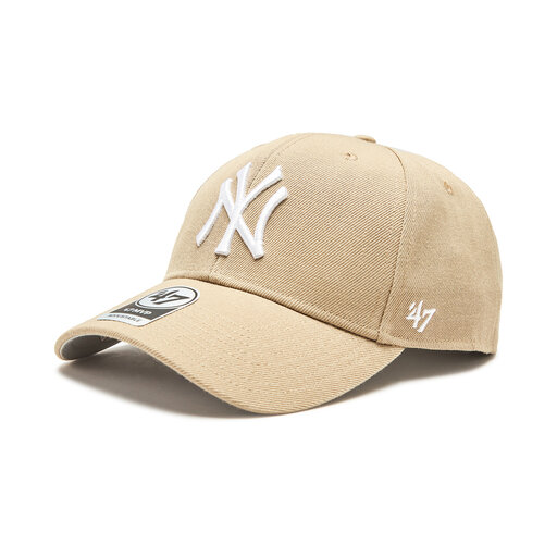 Czapka z daszkiem 47 Brand MLB New York Yankees '47 MVP B-MVP17WBV-KHB Khaki | eobuwie.com.pl