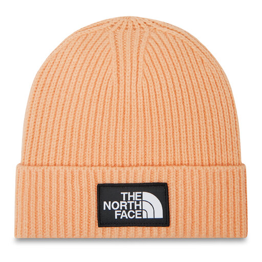 Σκούφος The North Face Logo Box NF0A3FJX3R81 Πορτοκαλί | epapoutsia.gr