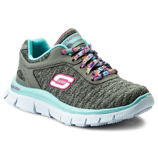 Sneakers Skechers Eye Catcher 81844L/GYAQ Grau | eschuhe.de