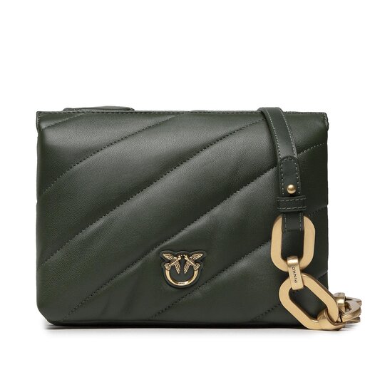 Τσάντα Pinko Twins Mini Maxi Quilt 1 Cl Al 22-23 PLTT 1P22UF A03J Χακί ...