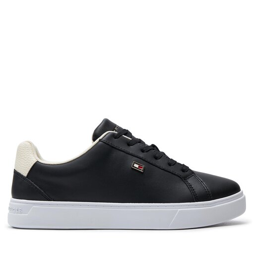 Sneakers Tommy Hilfiger Flag Court Sneaker FW0FW08072 Schwarz