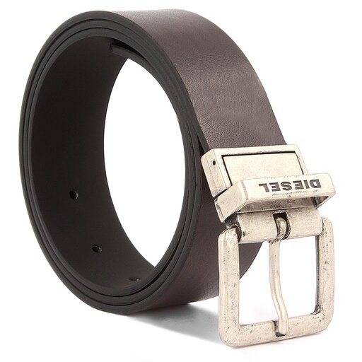 Pasek Męski Diesel B-Doublec X03820 P0875 Czarny | eobuwie.com.pl