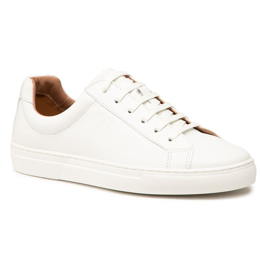 Sneakers Boss Katie Low Cut-C 50455179 10236713 01 White 100 | epantofi.ro