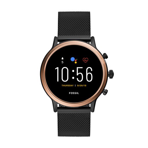 Smartwatch Fossil Julianna FTW6036 Black/Rose Gold | eschuhe.de