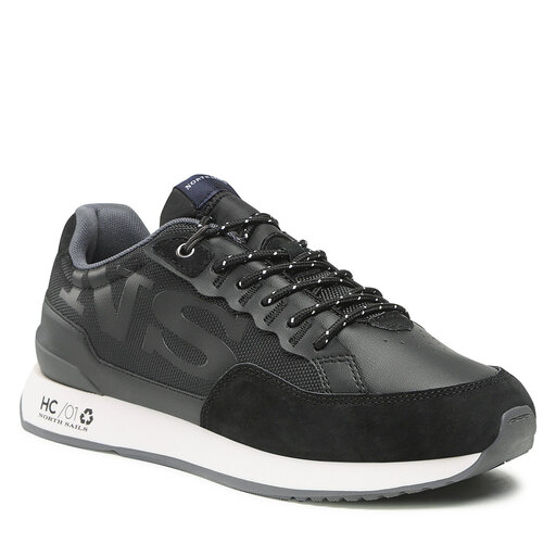 Sneakers North Sails Hitch Logo 040 Black | epantofi.ro