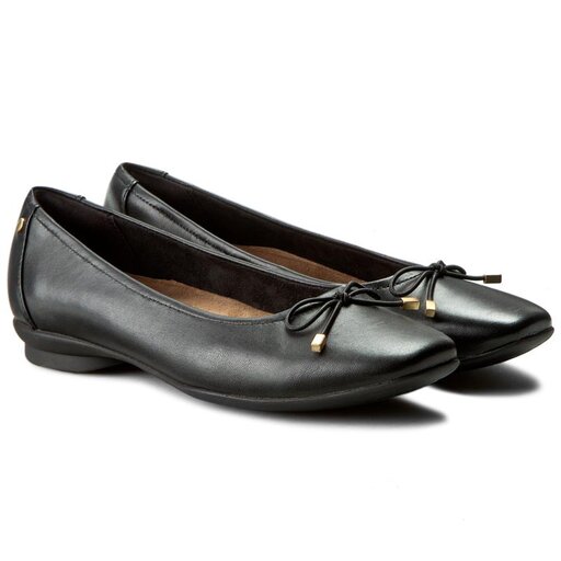 Halbschuhe Clarks Candra Light 261204554 Schwarz eschuhe