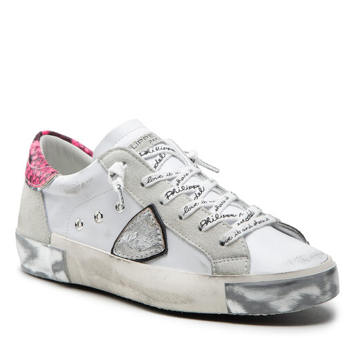 Sneakers Philippe Model Prsx PRLD VA07 Bianco | escarpe.it