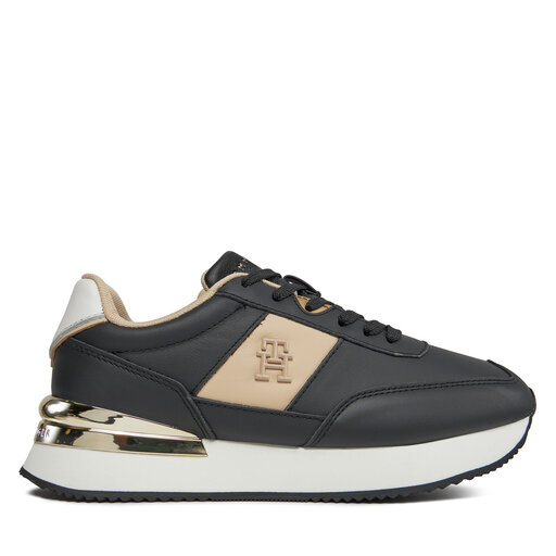 Αθλητικά Tommy Hilfiger Th Elevated Feminine Runner Hw FW0FW07830 Μαύρο ...