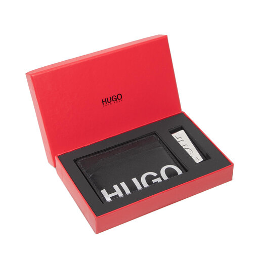 Zestaw upominkowy Hugo Card M Clip 50466002 10221477 01 Czarny ...