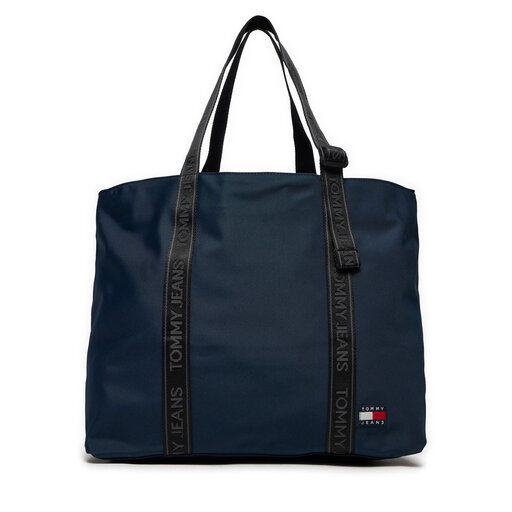 Handtasche Tommy Jeans Tjw Ess Daily Tote AW0AW16273 Dunkelblau eschuhe