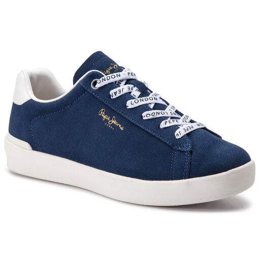 Zapatillas Pepe Jeans Roland Suede PMS30524 Ocean 588 | zapatos.es