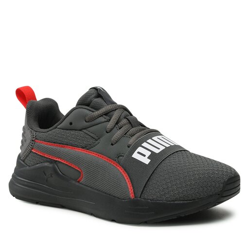 Sneakers Puma Wired Run Pure Jr 390847 04 Shadow Gray/Red/Puma Black ...