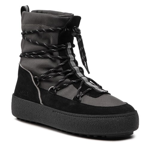 Μπότες Χιονιού Moon Boot Mtrack Citizen 24400300005 Black/Grey ...
