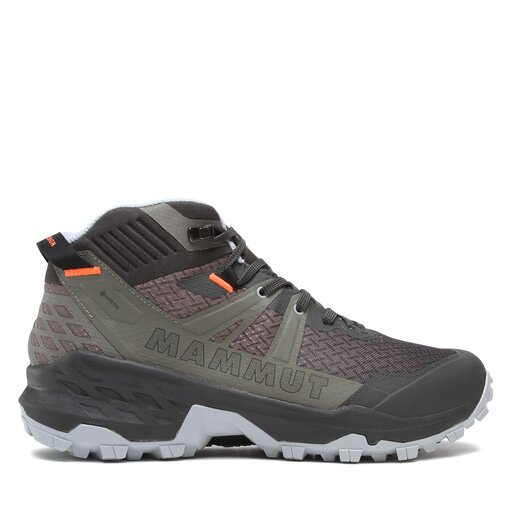 Trekkingi Mammut Sertig II Mid Gtx GORE-TEX 3030-04830-00693-1075 Zielony | eobuwie.com.pl