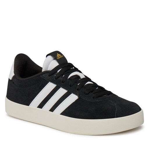 Buty adidas VL Court 3.0 ID6279 Cblack/Ftwwht/Goldmt | eobuwie.com.pl
