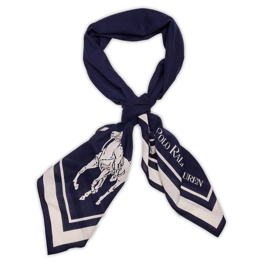 Foulard Polo Ralph Lauren 455909245002 Blu scuro | escarpe.it