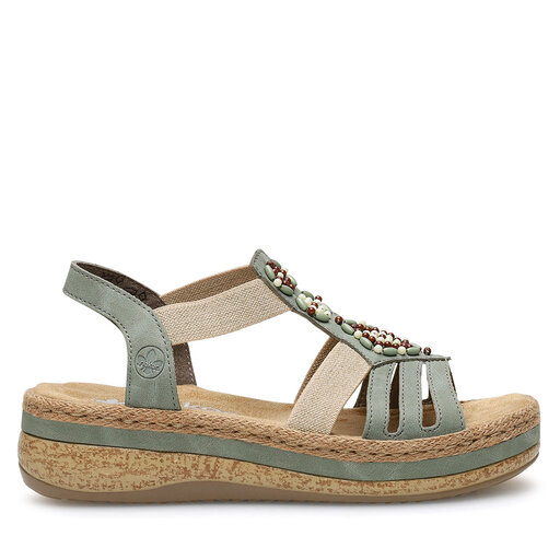 Sandale Rieker V0920-52 Verde | epantofi.ro