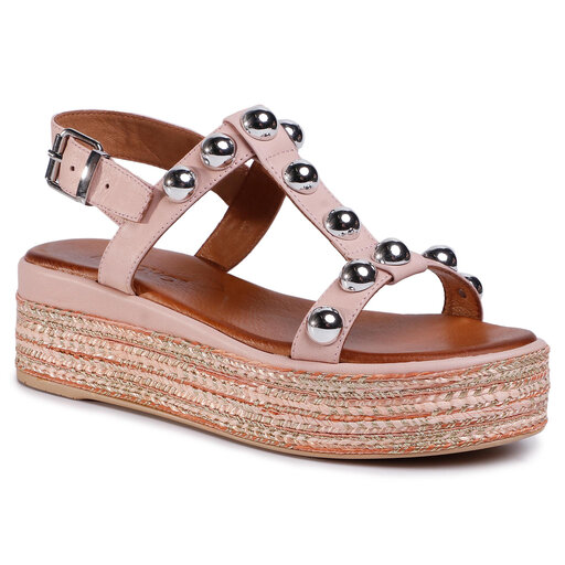 Espadryle Inuovo 117032 Różowy | eobuwie.com.pl