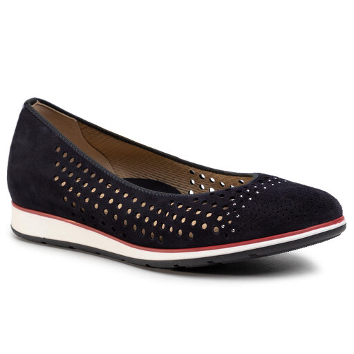 Baleriny Ara 12-13390-08 Granatowy | eobuwie.com.pl