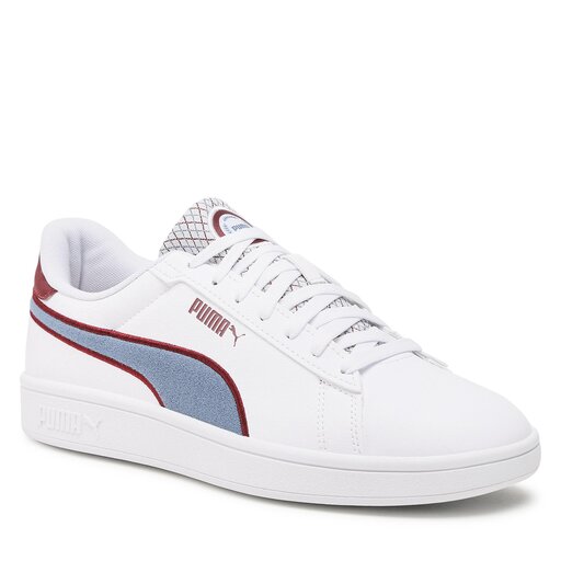 Сникърси Puma Smash 3.0 Retro Prep 389376 01 Puma White/Dive/Wood ...