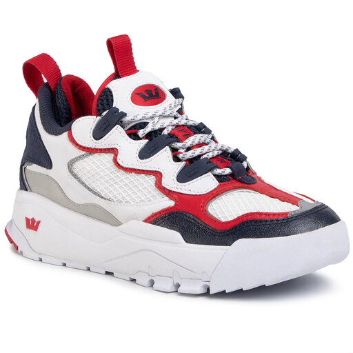 Sneakers Supra Muska2000 06582-180-M White/Navy/Red/White | epantofi.ro