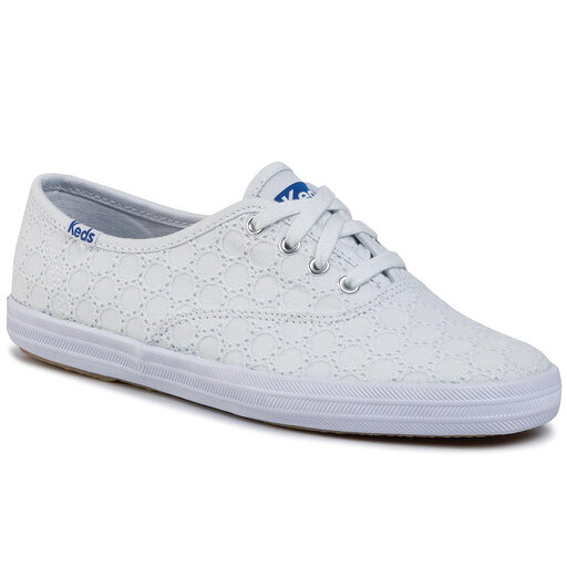 Πάνινα παπούτσια Keds Ch Eyelet KWF54546 White | epapoutsia.gr