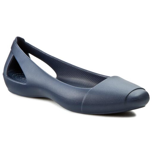 Ballerinas Crocs Sienna Flat W 202811 Dunkelblau | eschuhe.de