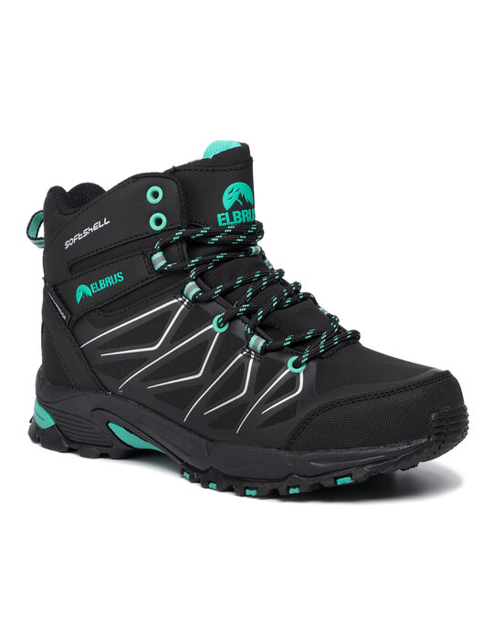 Trekkingi Elbrus Mabby Mid Wp Wo's Czarny | eobuwie.com.pl