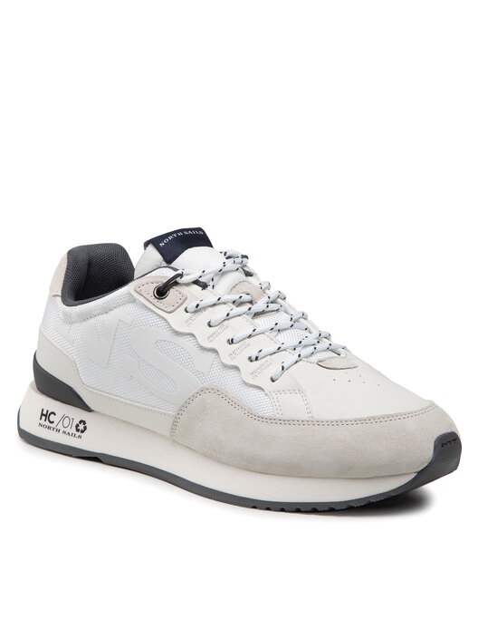 Sneakers North Sails Hitch Logo 042 Alb | epantofi.ro