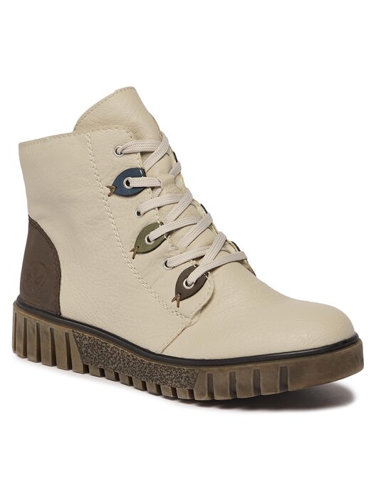 Botine Rieker Y3401-60 Bej | epantofi.ro