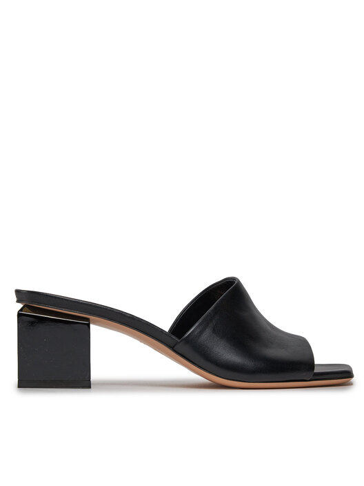 Nazouváky AGL Angie Mule D660011PCKB0741013 Černá | eobuv.cz