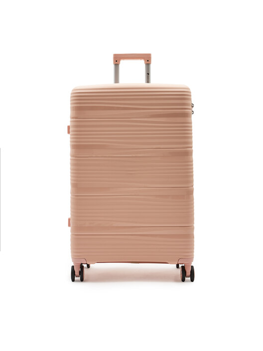 Голям куфар Pierre Cardin 1108 JOY07-28 Розов | obuvki.bg