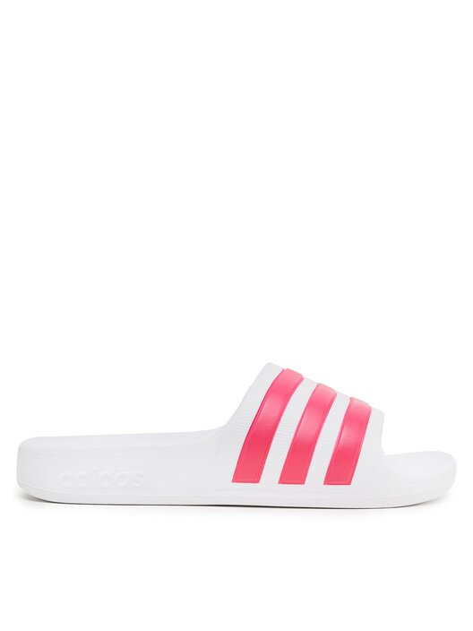 Pantoletten adidas Adilette Aqua Slides EF1748 Weiß | de.eschuhe.ch