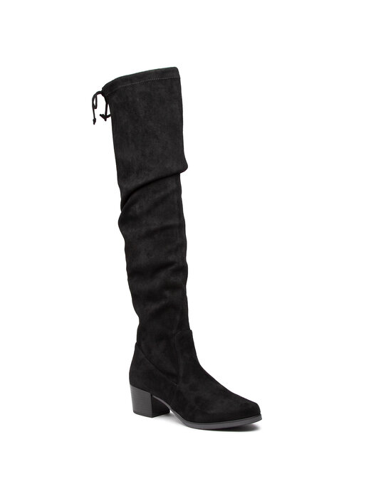 Cizme lungi muschetar Caprice 9-25555-25 Negru | epantofi.ro
