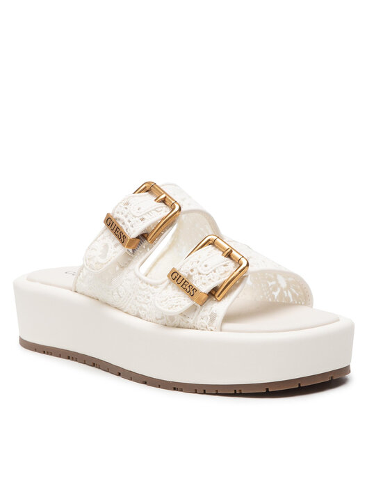 Şlapi Guess Ramod2 FL6RM2 LAC03 Alb | epantofi.ro