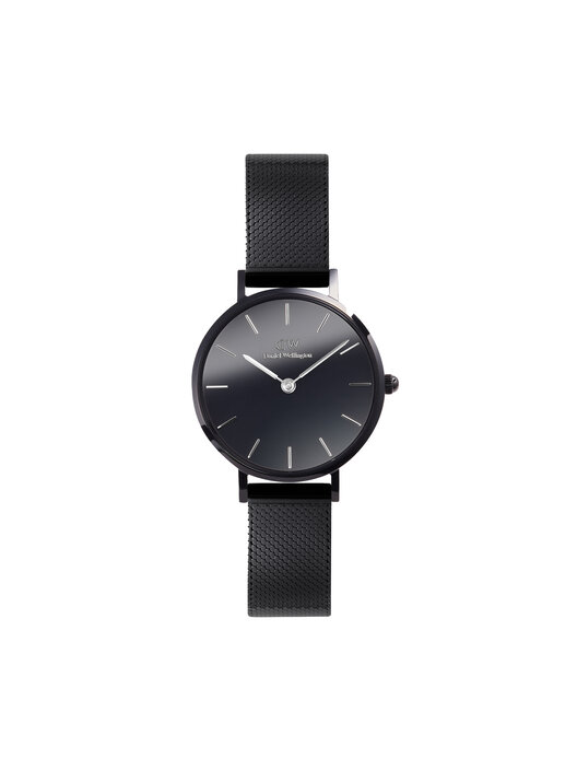Ceas Daniel Wellington Petite Reflection 28 DW00100798 Negru | epantofi.ro