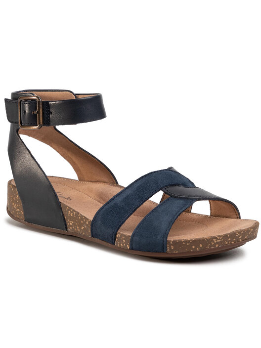 Sandali Clarks Un Perri Loop 261487494 Blu scuro | escarpe.it