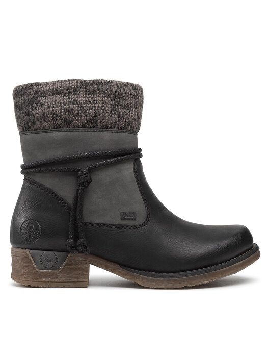 Botine Rieker 79688-00 Negru | epantofi.ro