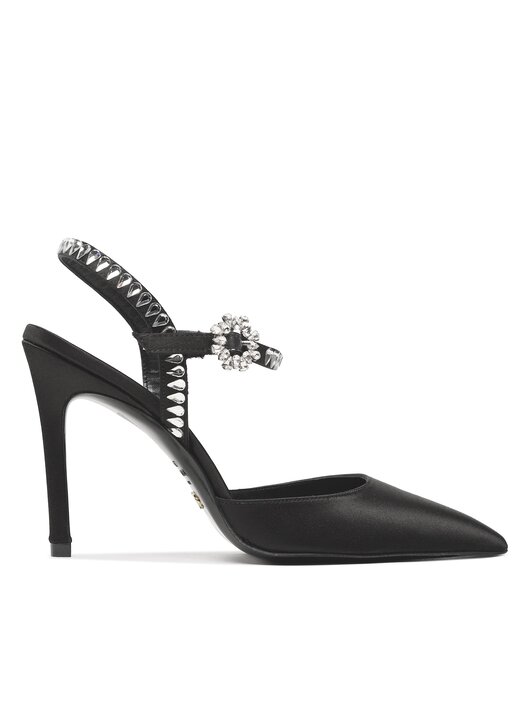 Sandalen Stuart Weitzman Gmcut 100 Ankstrp Pm Schwarz | eschuhe.de