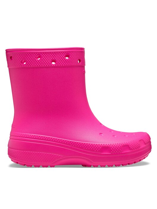 Cizme de cauciuc Crocs Classic Rain Boot 208363 Roz | epantofi.ro