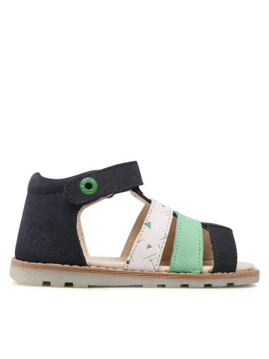 Sandały Kickers Noopi 860662-10 Granatowy | eobuwie.com.pl